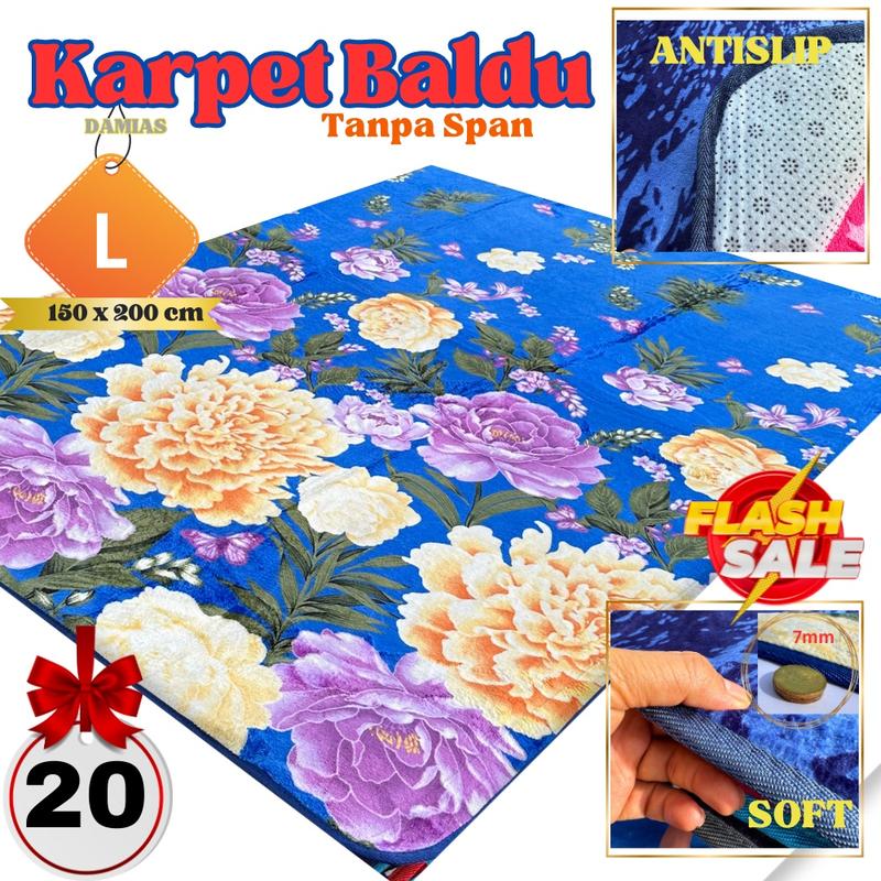 Karpet Baldu L 150 X 200 CM Korean Tatami Carpet Rugs 7mm Soft - TikTok ...
