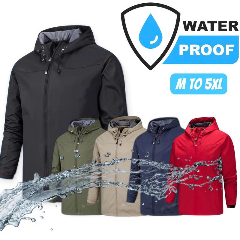 Jaket Lelaki Windproof Waterproof Breathable Tipis Sportswea - TikTok ...