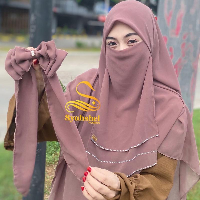 [COD] hijab set cadar bisa pilih pita atau bando - Shop | Tokopedia