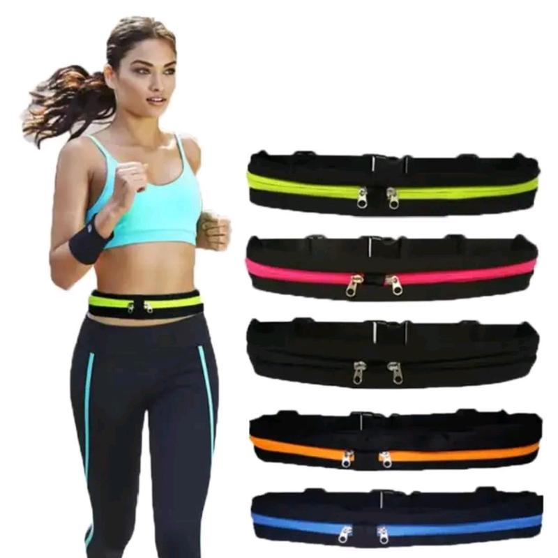 Tas Lari 2 Kantong / Waistbag Lari / Running Belt / Tas Lari - Shop ...