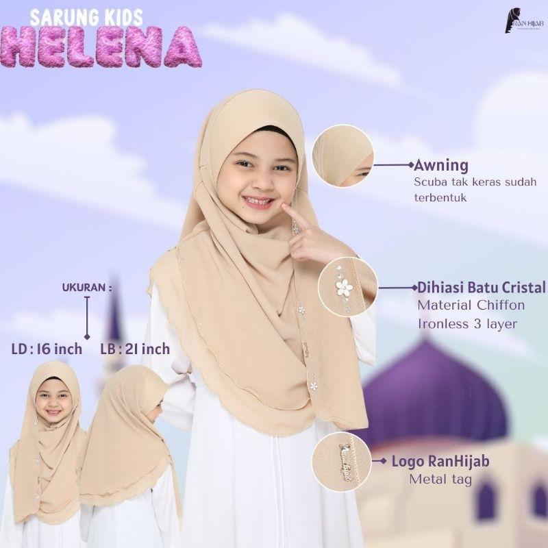Helena kid tudung Sarung instant - TikTok Shop Malaysia