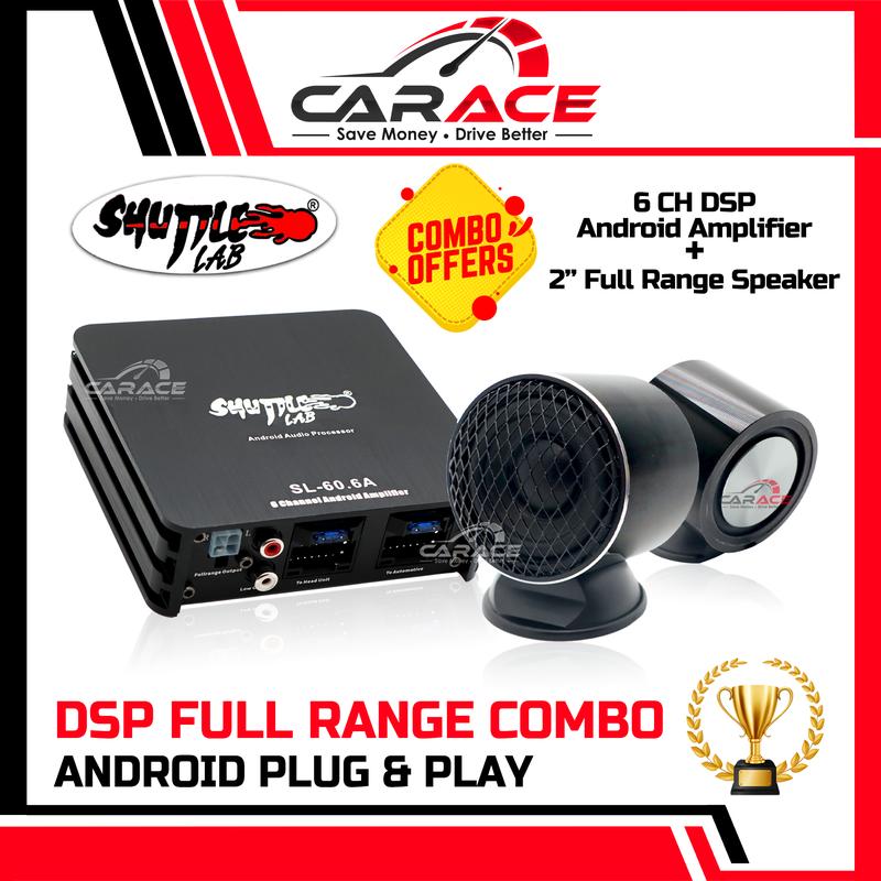 SHUTTLE LAB DSP Plug & Play OEM Android Player DSP Power Amplifier ...