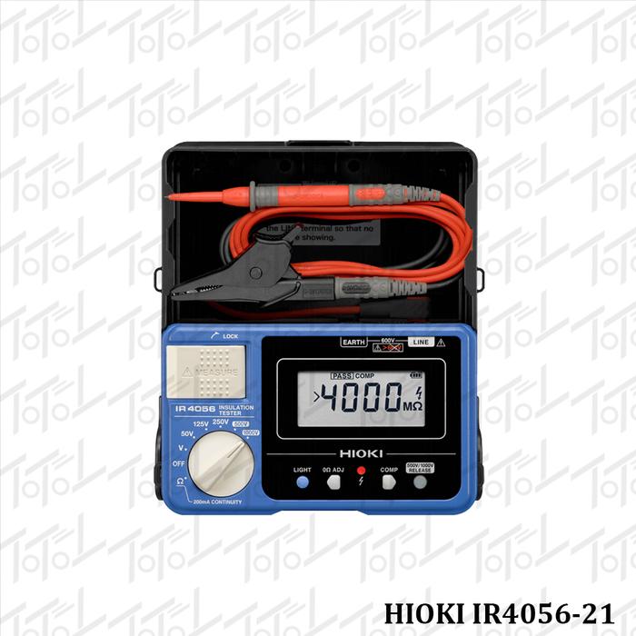Jual Hioki IR4056-21 Insulation Tester / Megger 1000V Hioki IR-4056-21 ...