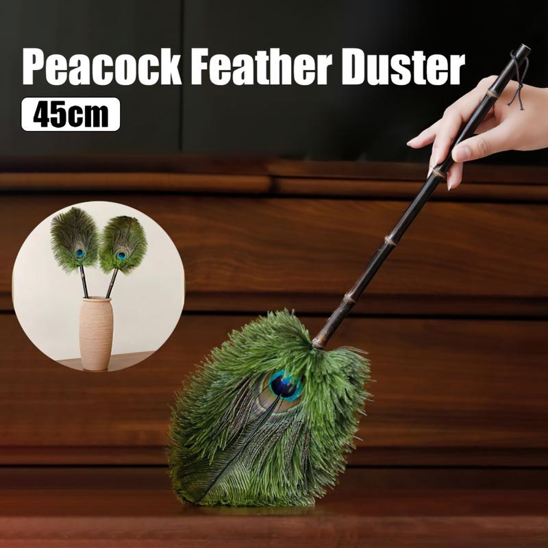 45CM Dusters for Cleaning, Feather Duster Peacock Feathers and - TikTok ...