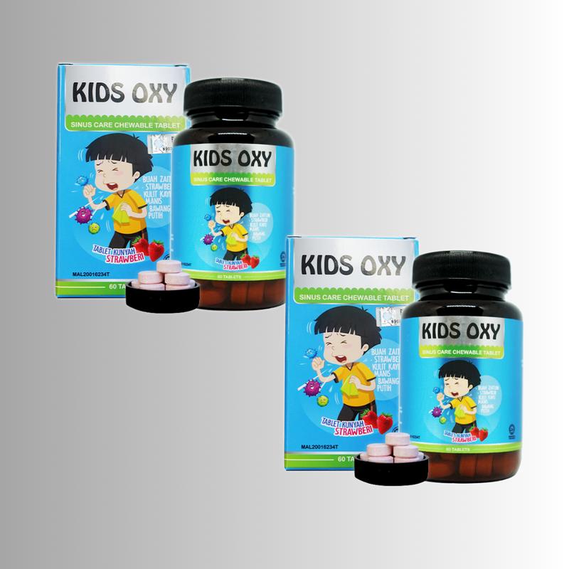 Kids Oxy Sinus Care CHewable - 2 Botol promo - TikTok Shop Malaysia