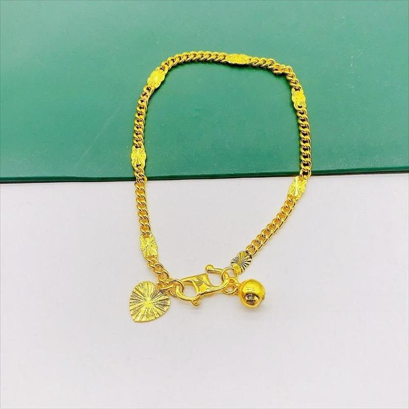 Gelang Rata, untuk Wanita, Bersalut Emas, Loceng Butik, Barang - TikTok ...