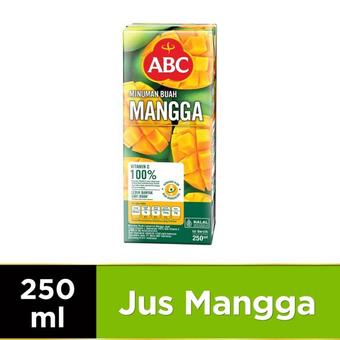 ABC Mango Juice 250 mL 100% Vitamin C - Shop | Tokopedia