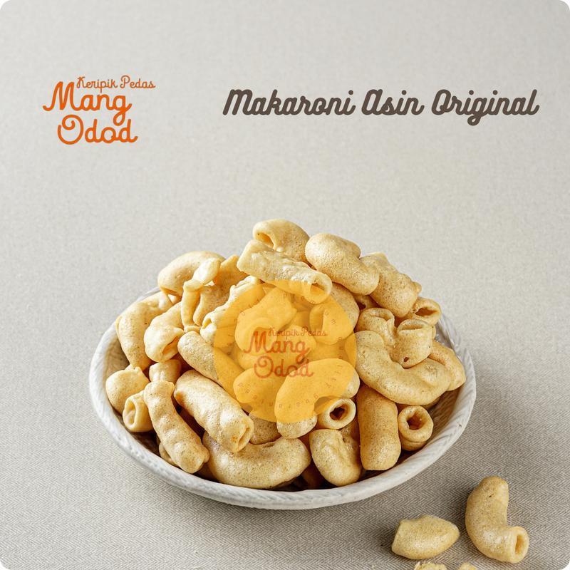 (250 g) Makaroni Khas MANG ODOD: Asin Original, Rujak/Pedas Manis ...