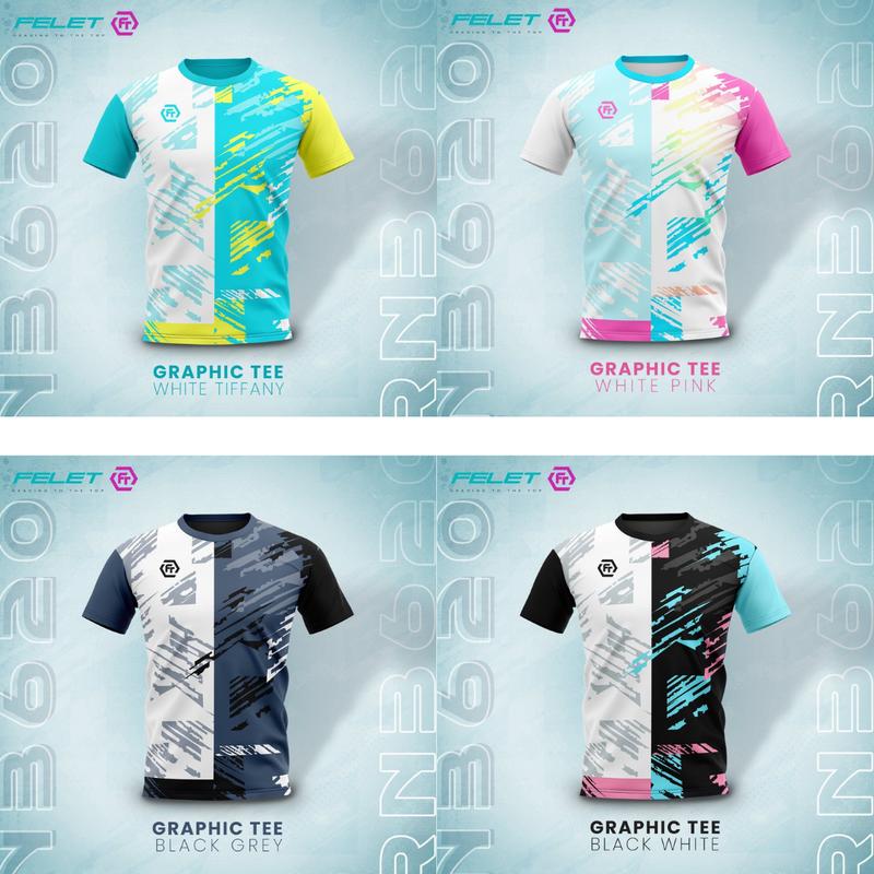 FELET RN3620 BADMINTON UNISEX JERSEY T-SHIRT - TikTok Shop Malaysia