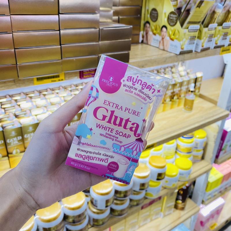 Extra Pure Gluta White Soap (NEW PACKAGING) - TikTok Shop Singapore