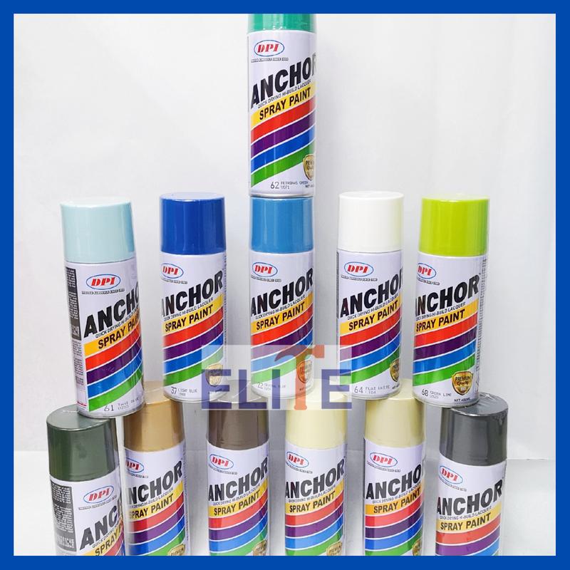 DPI Anchor Aerosols Spray Paint 400ml (New Colors) - TikTok Shop Malaysia
