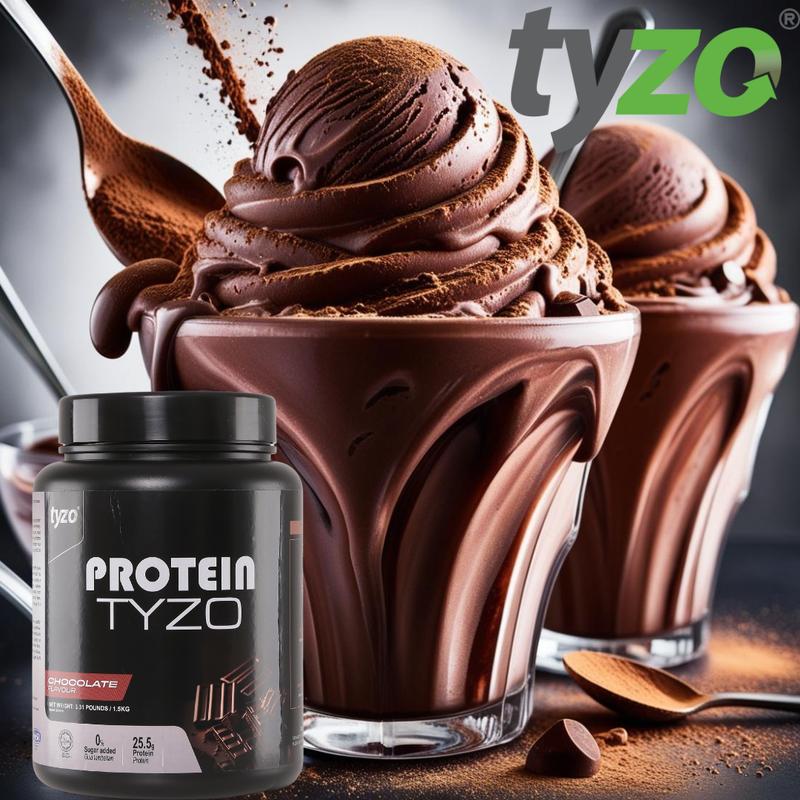PROTEIN TYZO CHOCOLATE 1.5 KG (50 SERVINGS) HALAL Drink protein ...
