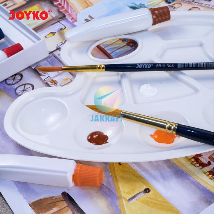 Promo (1 Pcs) Palet Palette Lukis JOYKO Tempat Cat Air Poster Minyak ...