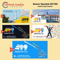Jual Spanduk HUT DKI Jakarta 499 Banner Horizontal Hari Ulang Tahun ...