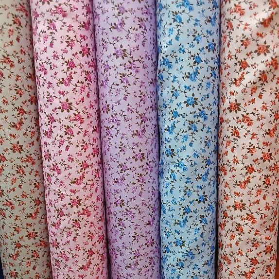KAIN COTTON CORAK BUNGA 48INCI /FABRIC COTTON READY STOCK Soft - TikTok ...