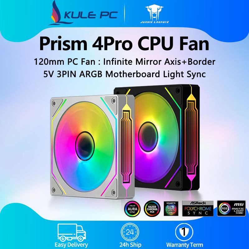 Jungle Leopard Prism 4Pro ARGB CPU Fan 120mm 5V 3PIN ARGB 4PIN - TikTok Shop Philippines