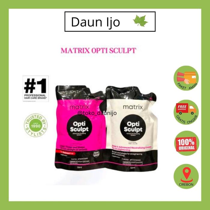Jual MATRIX MINI OPTI-SCULPT Sekali Pakai (2x125ml) | Rebonding ...