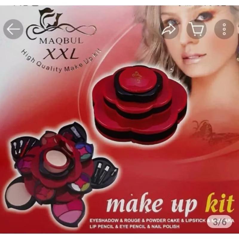 Big Makeup Set A 29 Paletter for Beginner Flower Shape Kecantikan ...