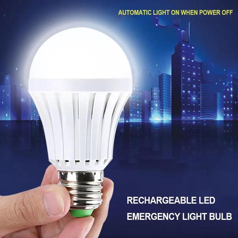 5W/7W/9W/12W LED Emergency Bulb Light Rechargeable Led Light - TikTok ...