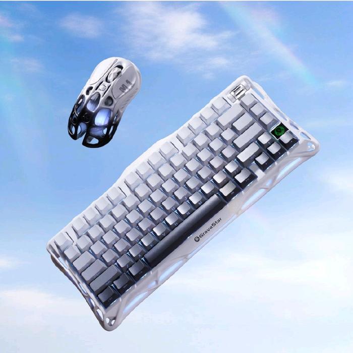Jual GravaStar Pro Gaming Set K1 Gradient White Keyboard + X / M1 Pro ...