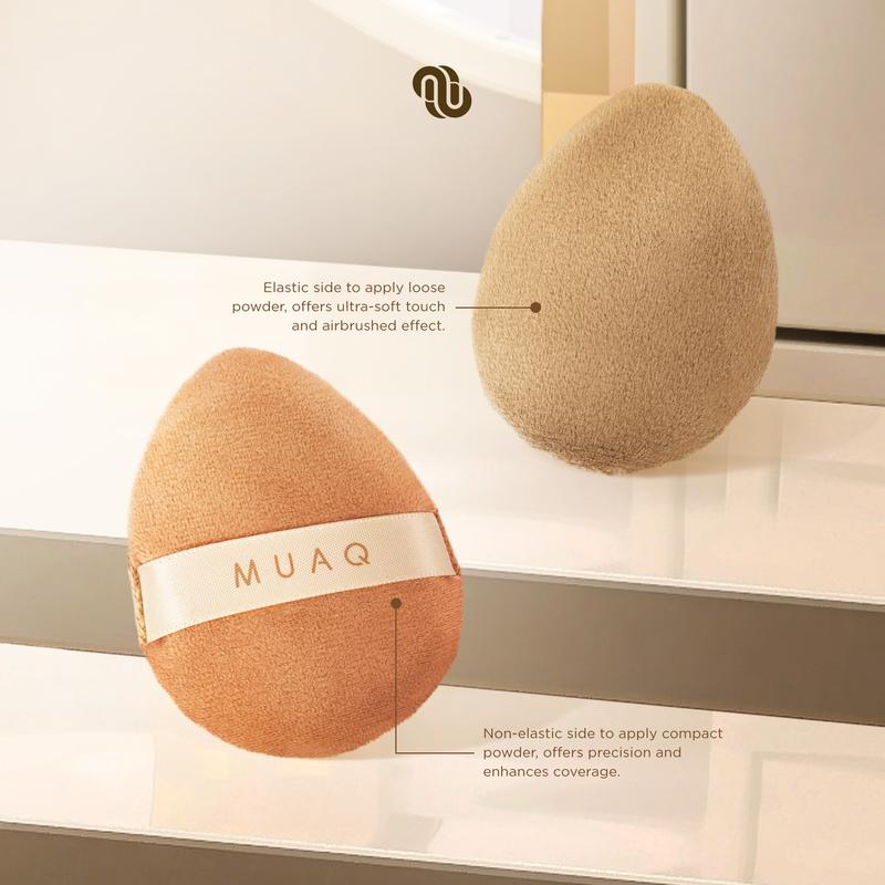 MUAQ Flawffy Puff (For Pressed & Loose Powder) - Shop | Tokopedia