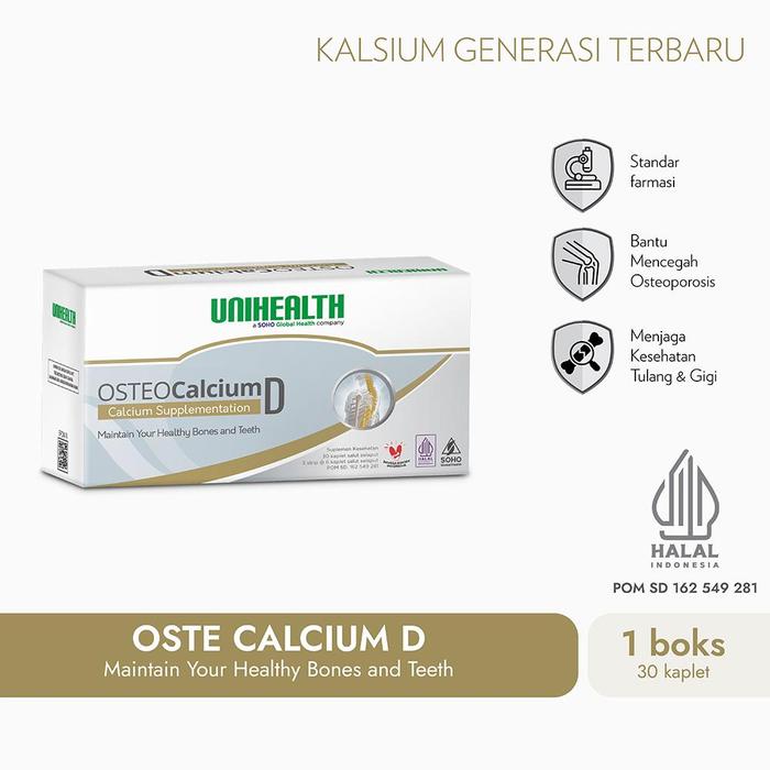 Jual OSTEO CALCIUM D – Kalsium Generasi Terbaru untuk Tulang dan Gigi ...