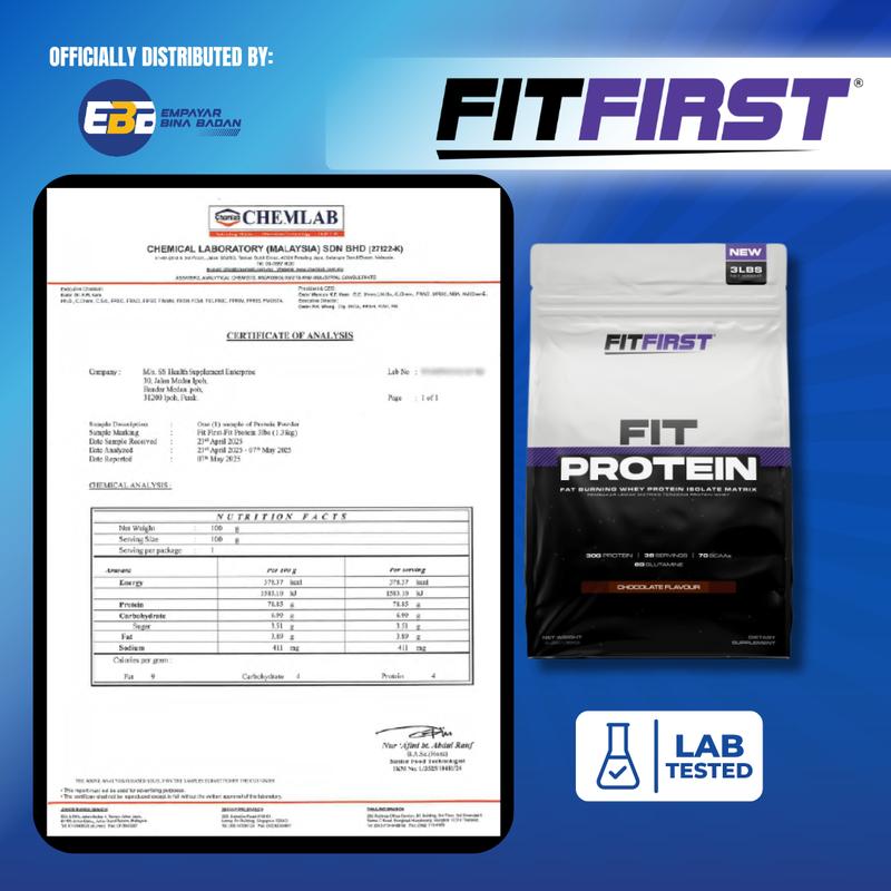 Fit First Fit Protein 1.3kg Supplement Protein - TikTok Shop Malaysia
