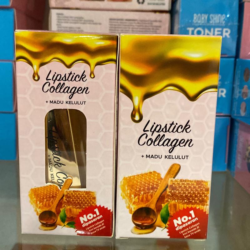 Dherbs lipstick collagen madu Makeup new pack - TikTok Shop Malaysia