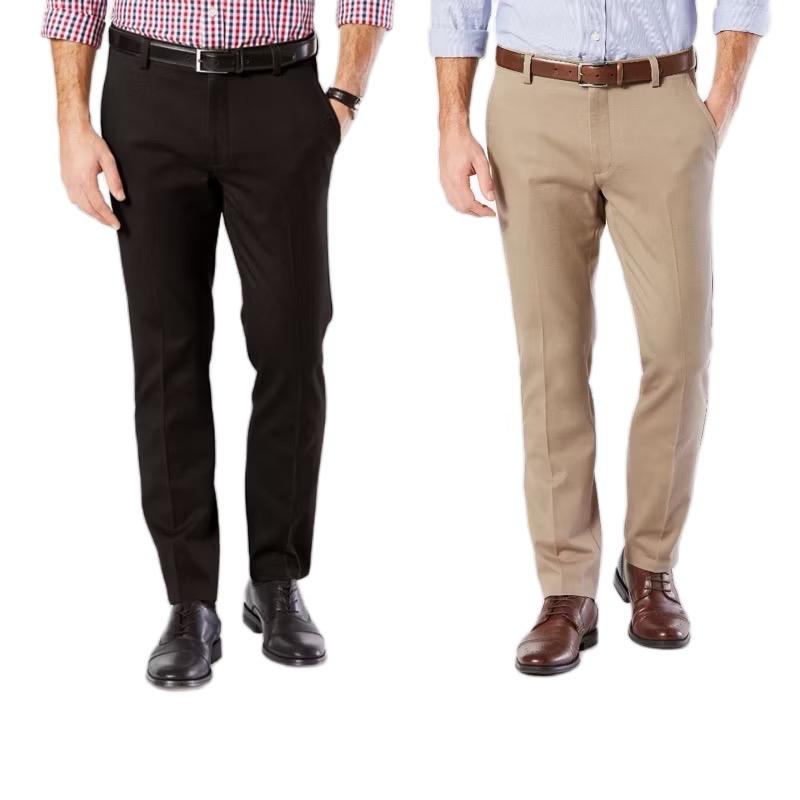 Cotton Straight Cut Seluar Slack dockers Kain stretchable Size - TikTok ...