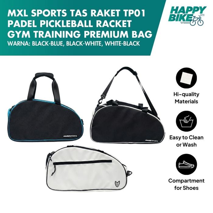 Promo MXL SPORTS TAS RAKET TP01 PADEL RACKET PICKLE BALL SPORTS GYM ...