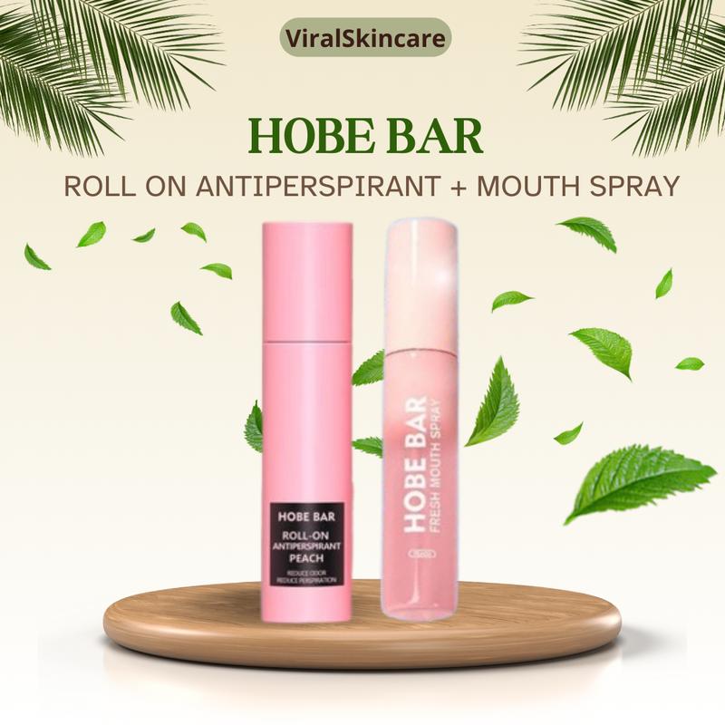 Hobe Bar Bundling Fresh Mouth Spray Probiotic + deodorant Roll - Shop ...