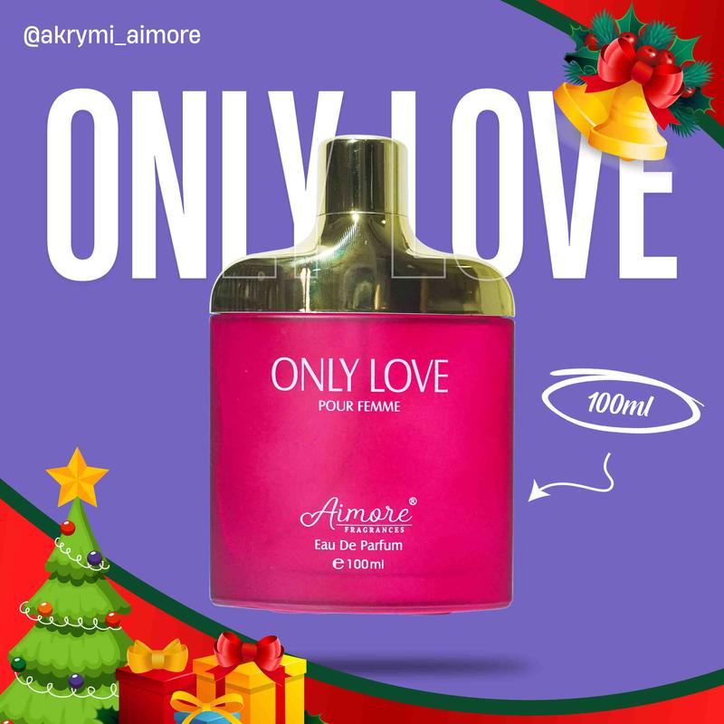 AIMORE 100ml Only Love Box Perfume for Women Violet Scented - TikTok ...