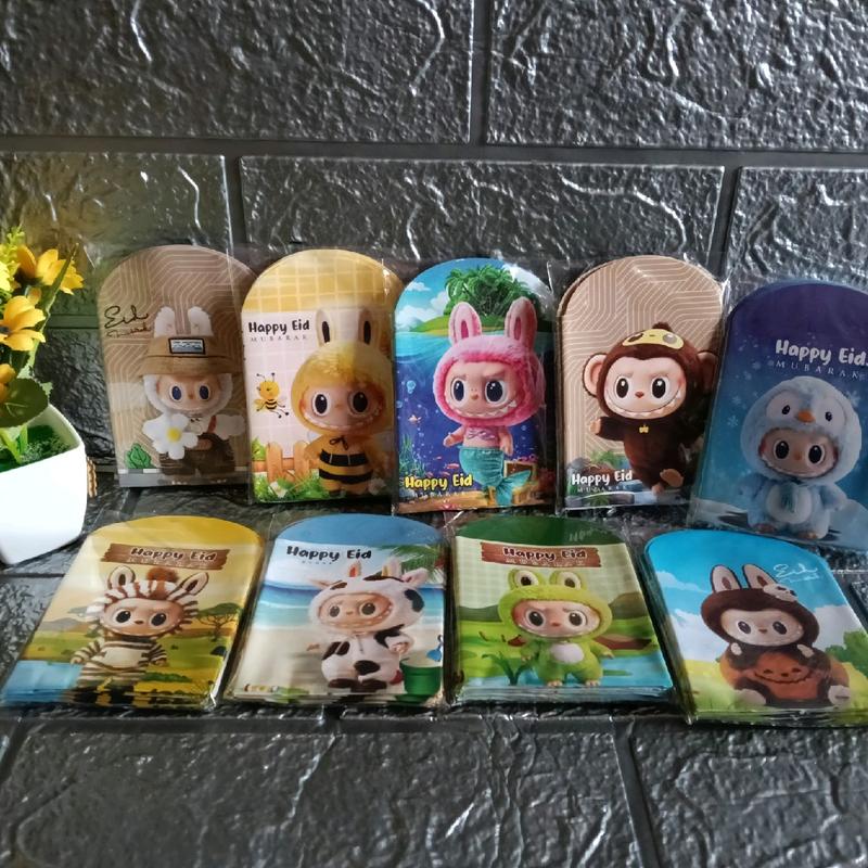 50 PCS AMPLOP LEBARAN LABUBU VIRAL 2025 Hadiah Kertas - Shop | Tokopedia
