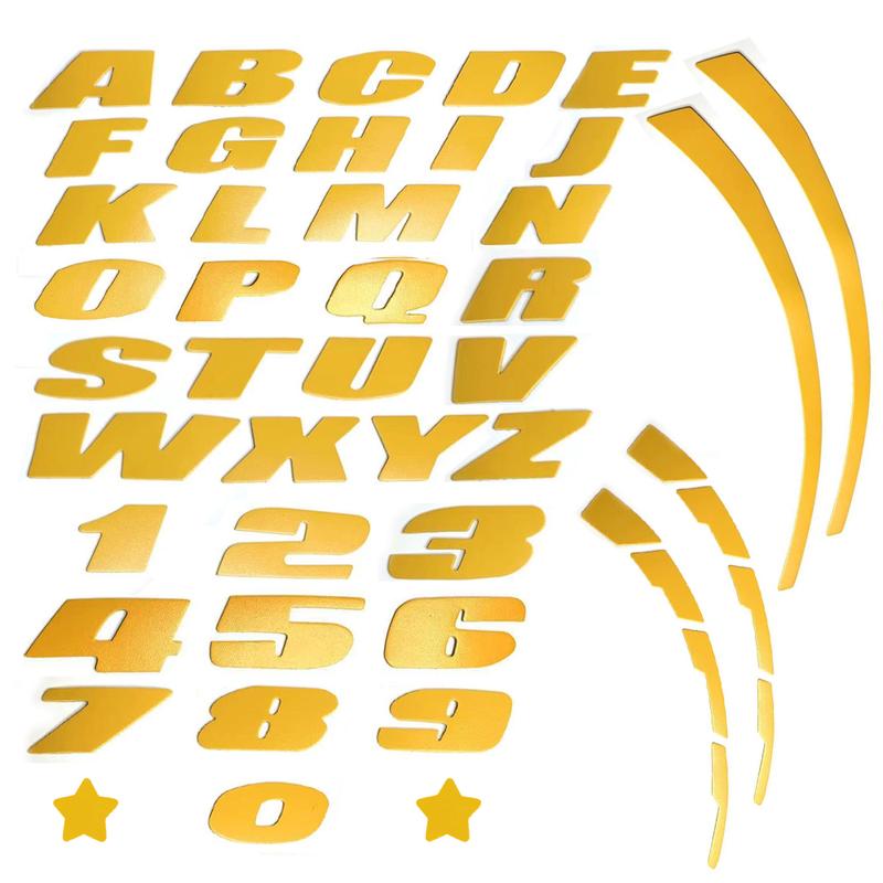 Logo Tayar Rim Roda, Bahan Kulit Huruf 3D Universal, Saiz Kecil (27mm ...