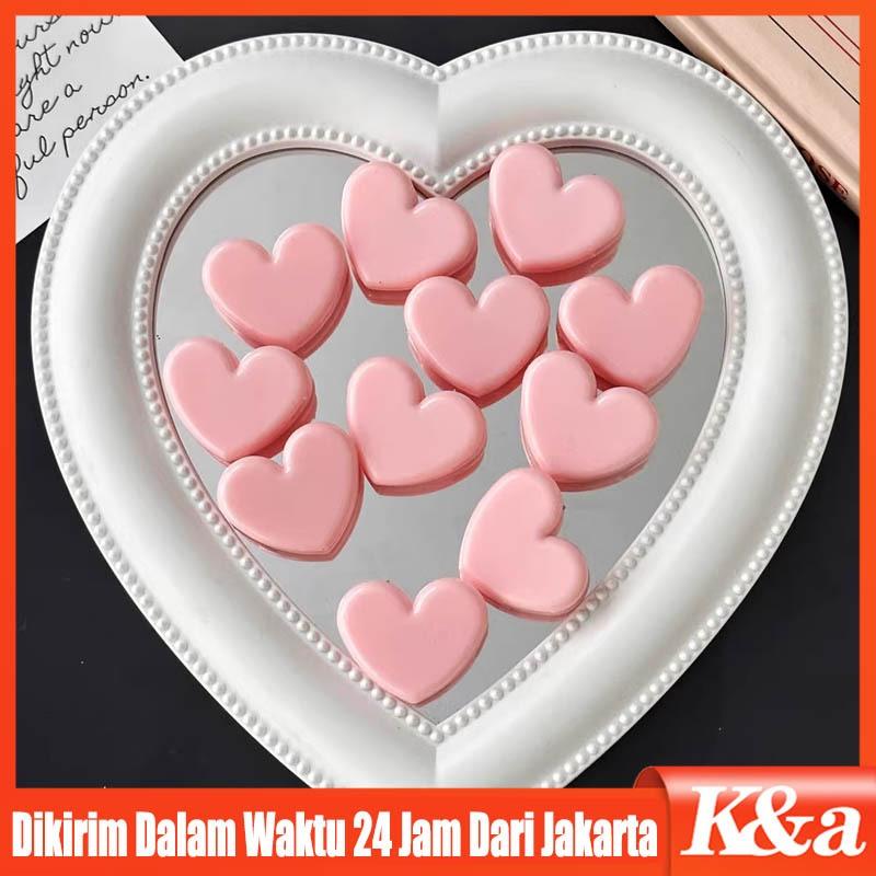 Penjepit Kertas Motif Hati Pink Mini Paper Clip Klip Decorative Heart ...