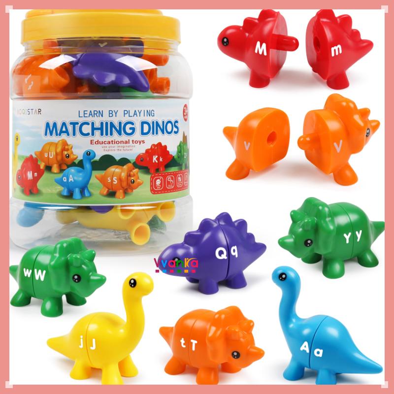 Matching Counting Dinosaur Toys Learning Resources Snap-n-Learn ...