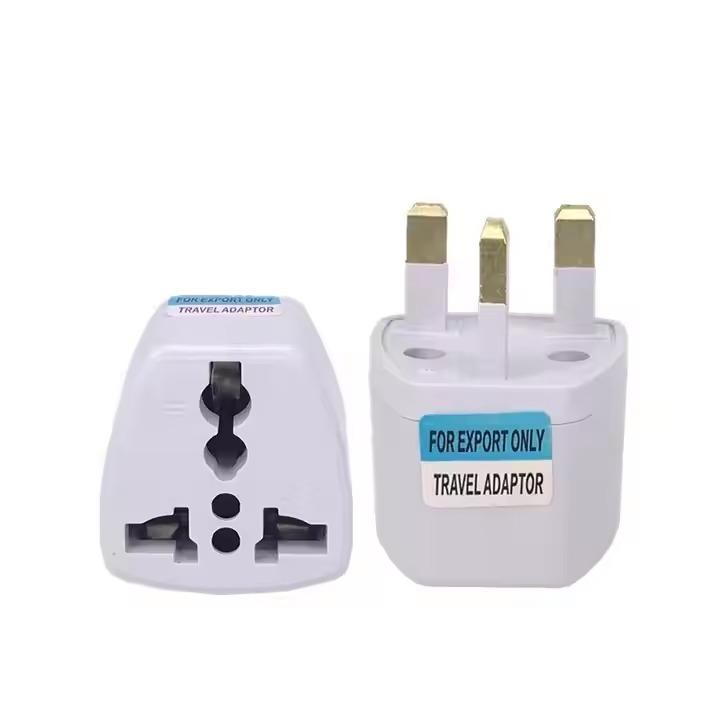 3-Pin Universal Adapter Plug Head UK 3 Pin Malaysia China Plug Socket ...