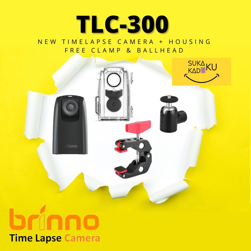 BRINNO TLC-300 FREE HOUSING & CLAMP TIMELAPSE CAMERA/KAMERA PROYEK ...