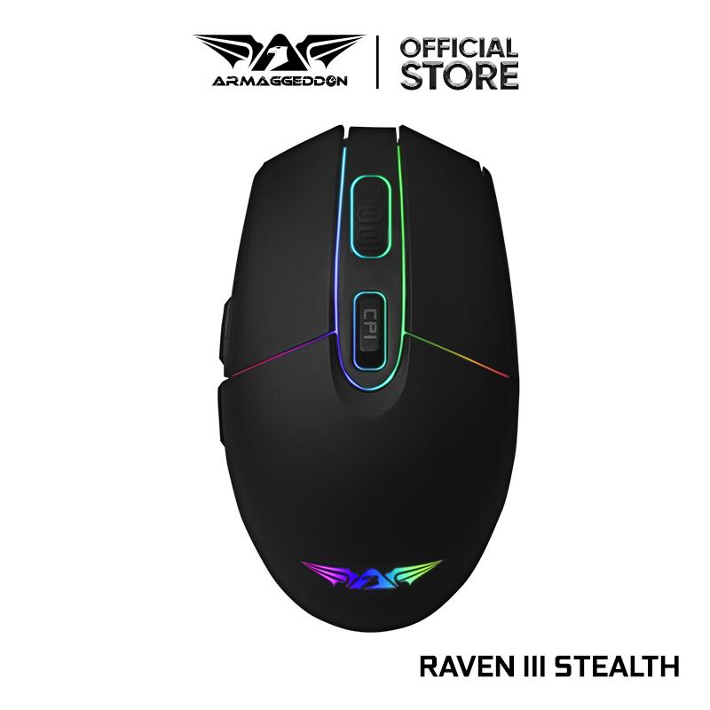 Armaggeddon Grumman Raven-III Stealth RGB Silent Wired Gamin - TikTok ...