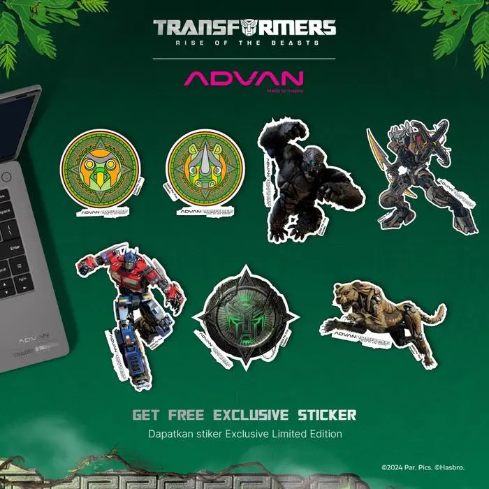 Advan Laptop TBOOK X TRANSFORMER 14 inch Intel N100 4GB 128GB Free ...