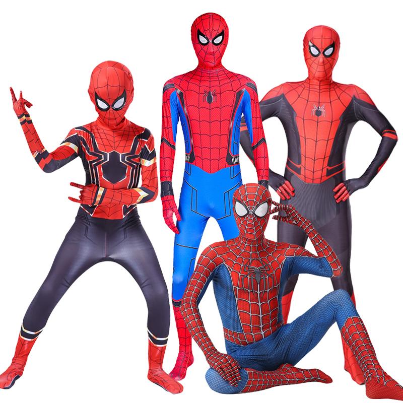 Kostum Spider-Man, Tema Lelaki Labah-labah, Black Panther, Iron ...