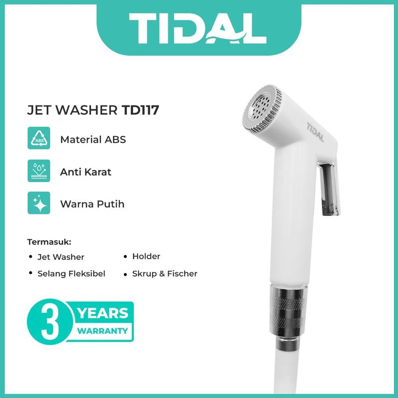 TIDAL Jet Washer Shower Closet Putih Material Kepala ABS Desain ...