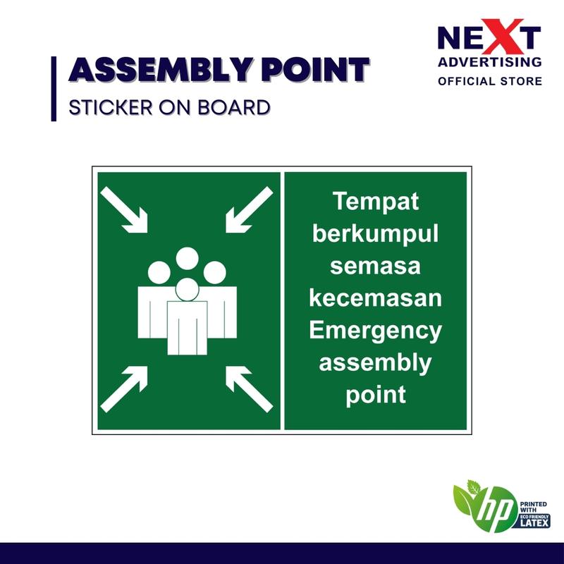 Emergency Assembly Point Signage | Tempat Berkumpul Semasa Kecemasan ...