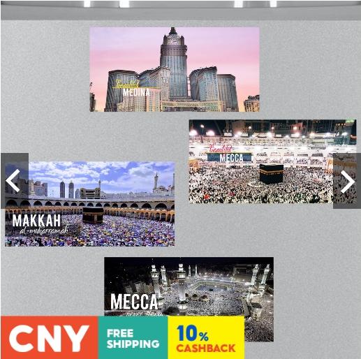 Mecca Mekah Gift Souvenir Fridge Magnet Sheet Mecca/ Al Makkah - TikTok ...