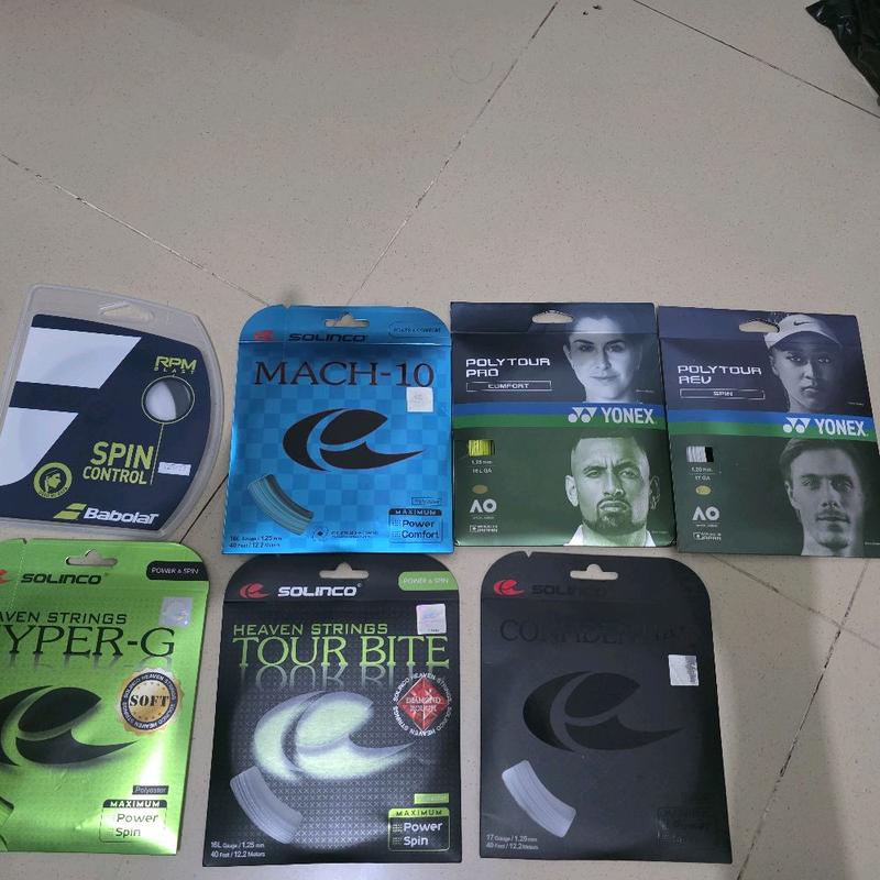 SENAR TENIS SOLINCO HYPER-G SOFT 16G (POWER&SPIN) - Shop | Tokopedia