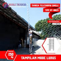 Promo Double Thunders Tangga Lipat Aluminium Teleskopik Single Ladder ...