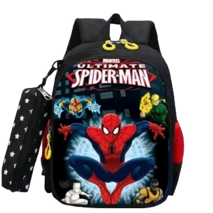 Marvel Ultimate Spiderman Tas Rangsel Sekolah Anak Laki-Laki PAUD TK SD ...