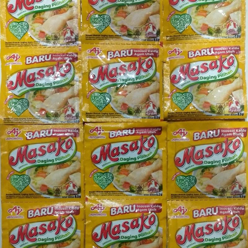 6 renteng Masako Penyedap Makanan Sapi (Isi 72pcs) - Bubuk - - Shop ...
