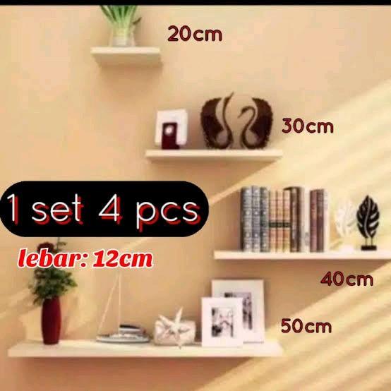 Rak ambalan dinding/hiasan dinding Kayu Bunga - Shop | Tokopedia