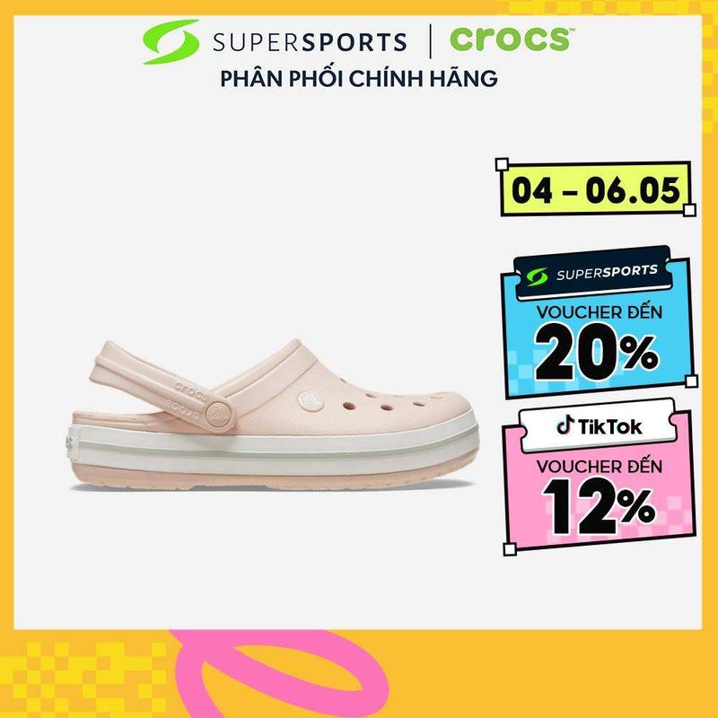 Giày Clog Unisex Crocs Crocband - Hồng - 11016-6UR - NEW ARRIVAL ...